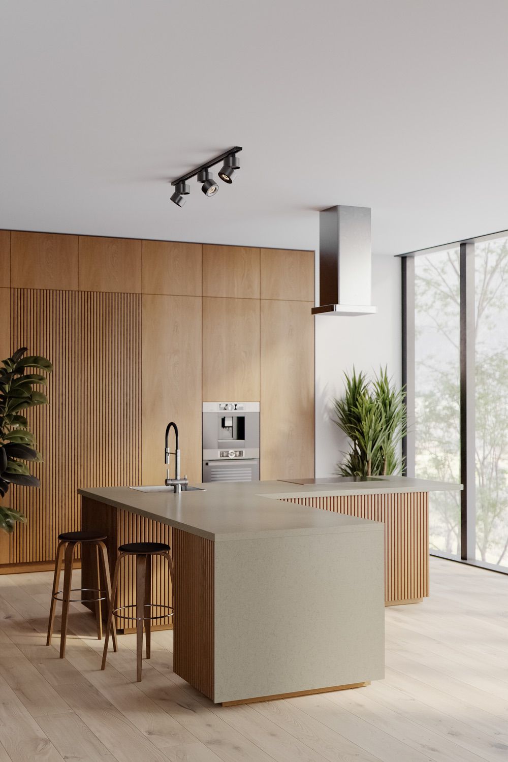 Blat Cuart Gri In Cluj Noble Portland Grey de 2 cm pentru bucatarie